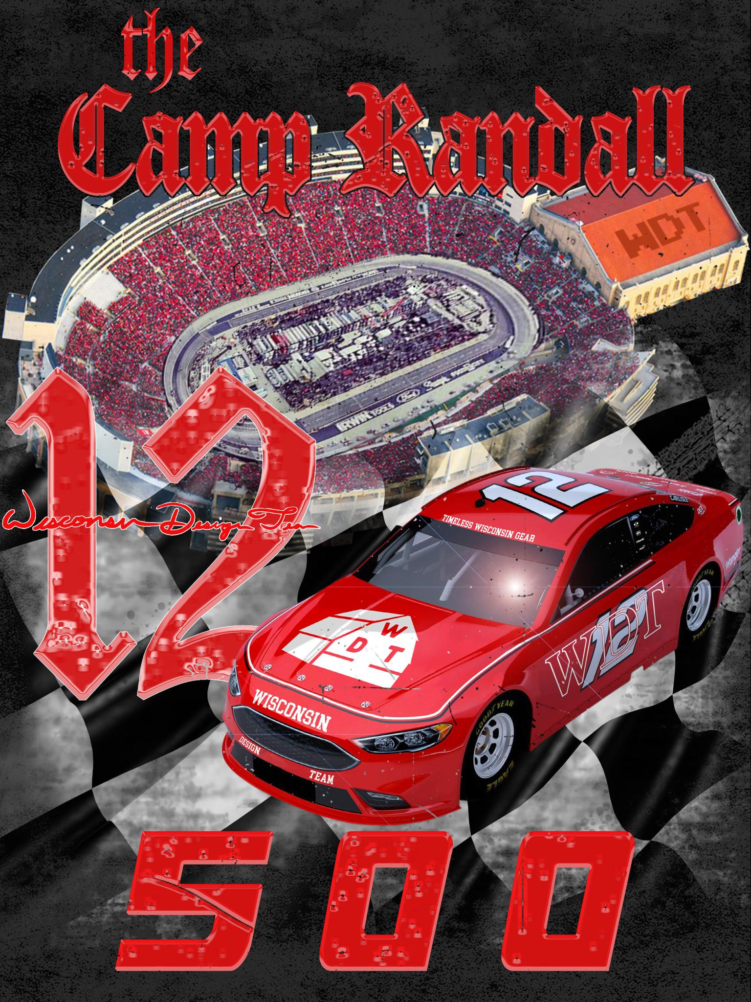 Camp Randall 500 Poster – Wisconsin Design Team